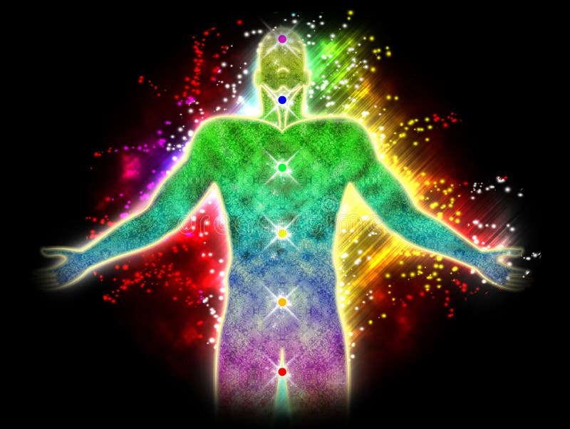 Spiritual energy stock illustration. Illustration of discovery - 13259548