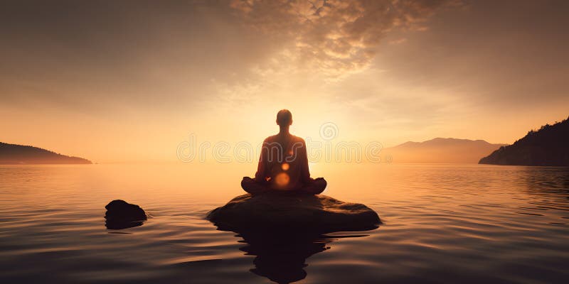 Spirituality Meditation Mindfulness Peace Harmony One Generative AI ...