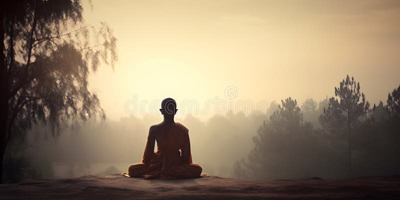 Spirituality Meditation Mindfulness Peace Harmony Two Generative AI ...