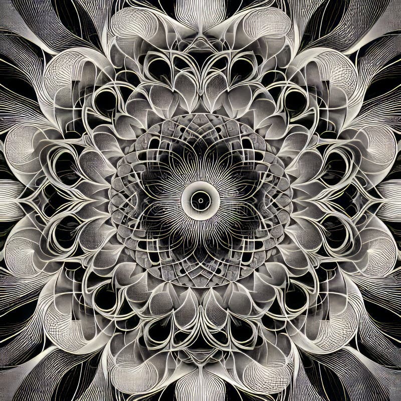 Spirograph Generated Curves Mechanical Drawing Tool Creating Int Stock ...