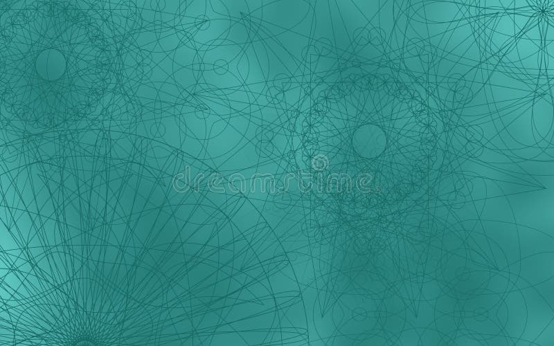 Spirograph`s Abstract Pattern Background Stock Illustration ...
