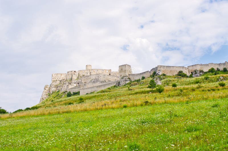 Spis Castle, Slovakia stock image. Image of medieval - 63445285