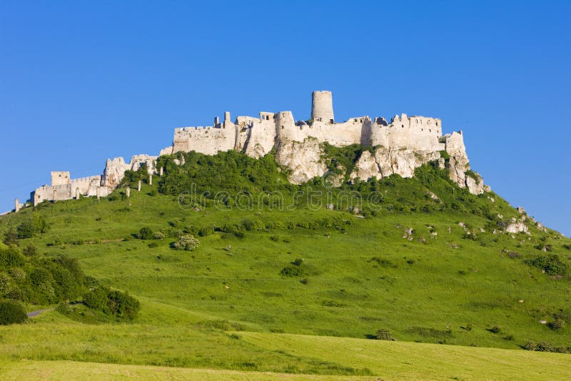 Spissky Castle, Slovakia stock photo. Image of fortress - 151105376