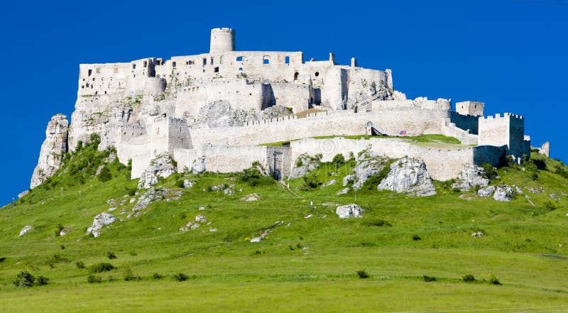 Spissky Castle, Slovakia stock photo. Image of outdoors - 174145416