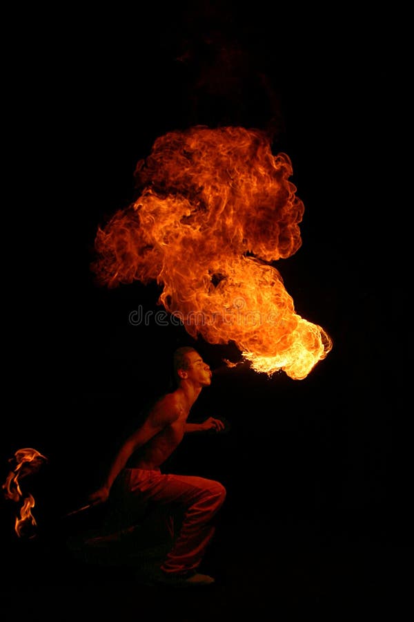 Spit fire stock image. Image of engulfed, danger, hell - 1361821