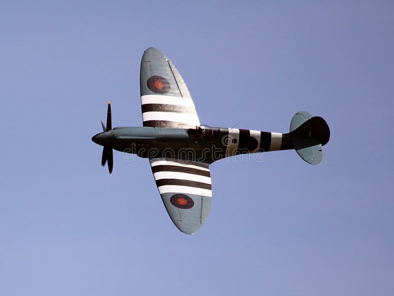Spitfire aircraft stock image. Image of supermarine, transport - 10305697