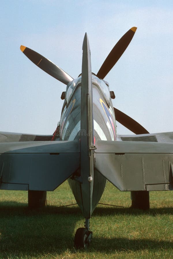 Spitfire Cockpit stock image. Image of aerial, canopy - 2626249
