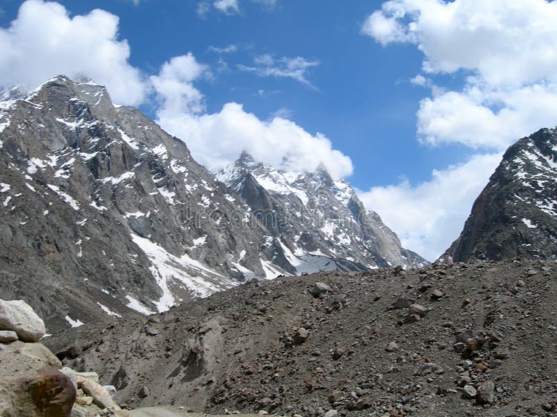 Spiti Valley in the Himalayan Mountains, India Stock Image - Image of ...