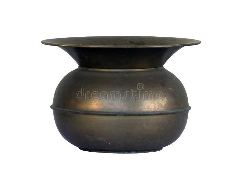 Spittoon stock photo. Image of used, spittoon, worn, metal - 4366072