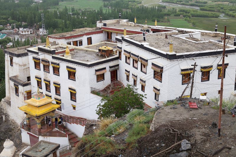 Spituk Monastery Spituk Gompa in Ladakh, Jammu and Kashmir, India ...