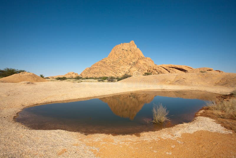 Spitzkoppe stock image. Image of mountain, blue, water - 20623463