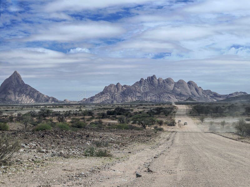Pontok Mountains Granite Rocks in Namibia Stock Photo - Image of ...