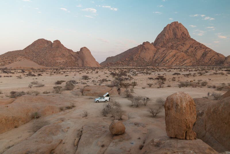 Spitzkoppe Mountain and Rock Formations, Erongo, Namibia, Africa Stock ...