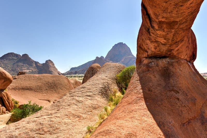 Spitzkoppe, Namibia stock image. Image of environment - 58777663