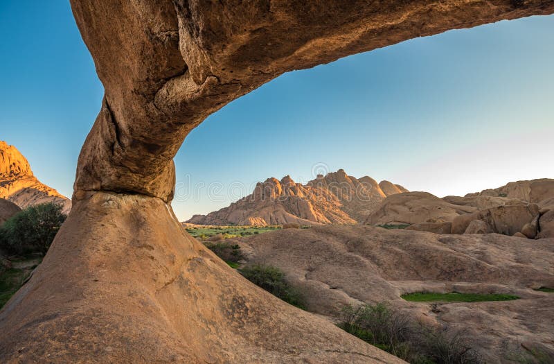 Spitzkoppe, Unique Rock Formation in Damaraland, Namibia Stock Image ...