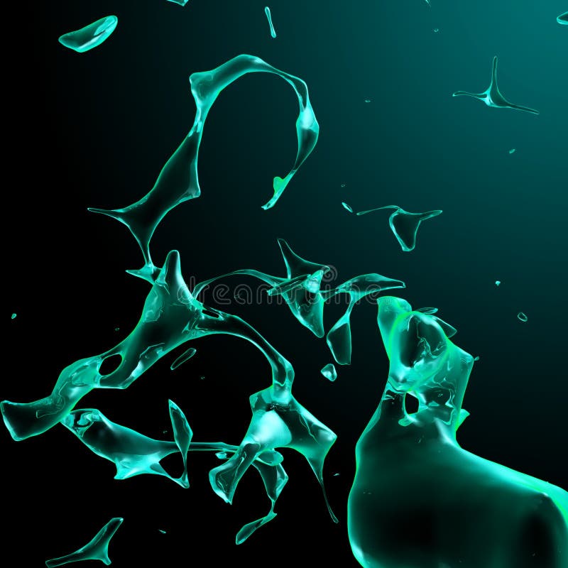 Rainbow Water Drop Splash stock photo. Image of color - 3536018