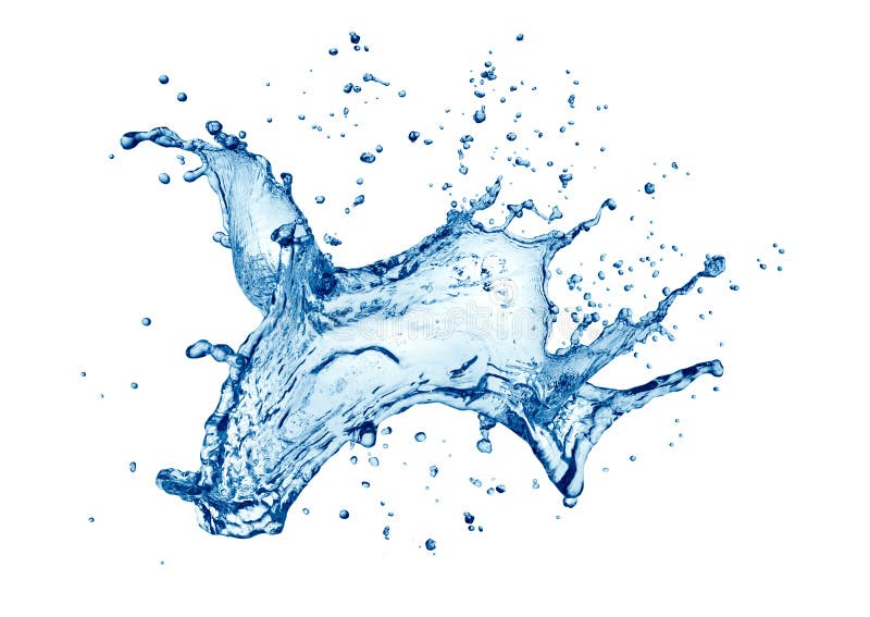 Water Splash in Shape of Fish Stock Image - Image of head, drops: 25353319