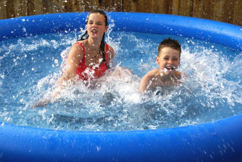 SPLASH. stock image. Image of splash, cold, sister, warm - 2781715