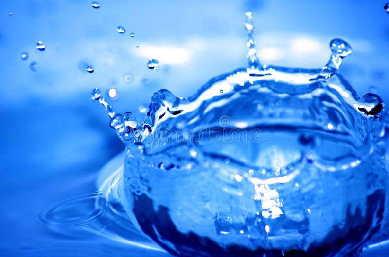 Splash stock image. Image of abstract, lake, liquid, symmetry - 877743