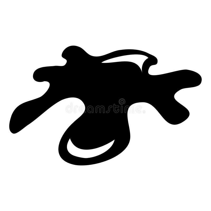 Splash, Abstract Shape, Simple Vector Hand Draw Sketch Doodle Stock ...