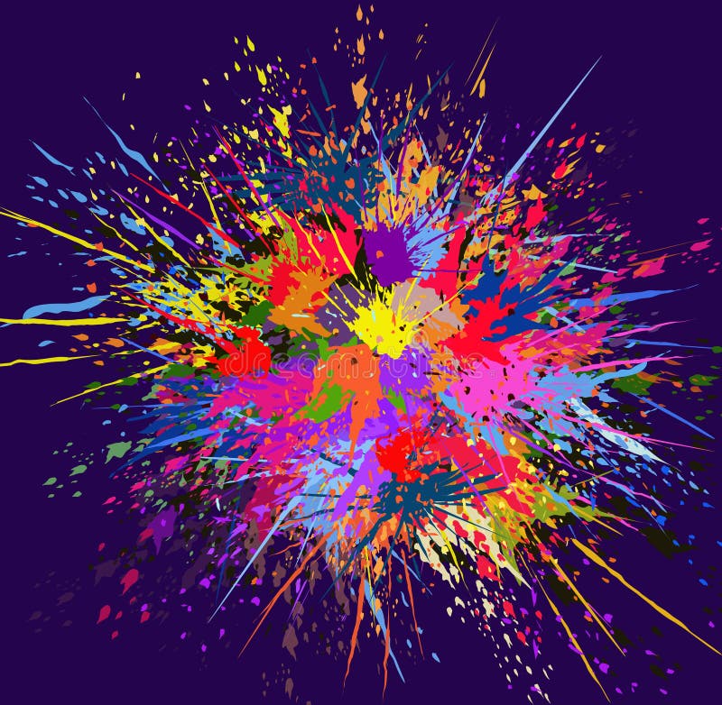 Splash Background-vector stock vector. Illustration of abstract - 40860307