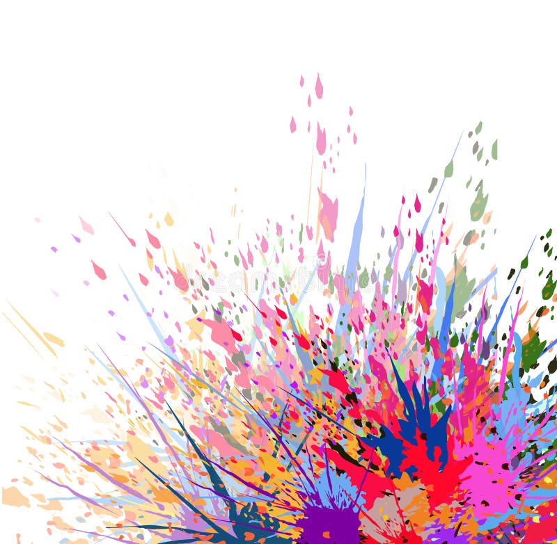 Splash Background-vector stock vector. Illustration of abstract - 40860307