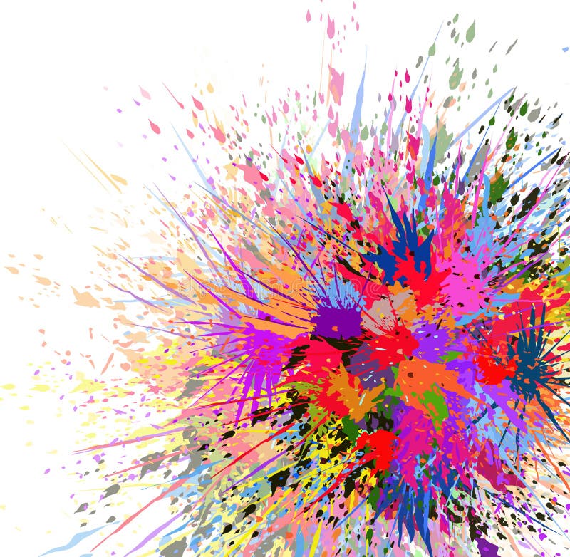 Splash Background-vector stock vector. Illustration of flora - 40860371