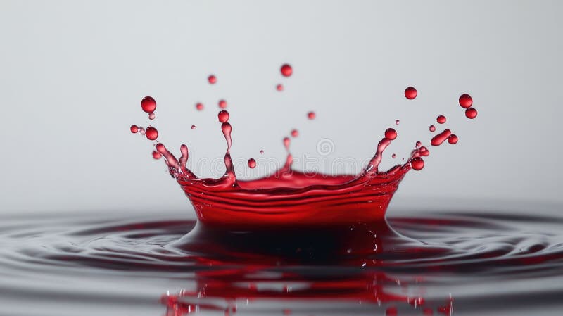 Splash of blood stock image. Image of suspenseful, liquid - 363739099