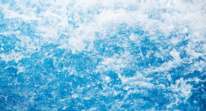 Splash of Bright Blue Water, Background Texture Stock Photo - Image of ...