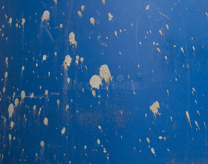 Splash of Cement for Concrete on Blue Stock Image - Image of concrete ...