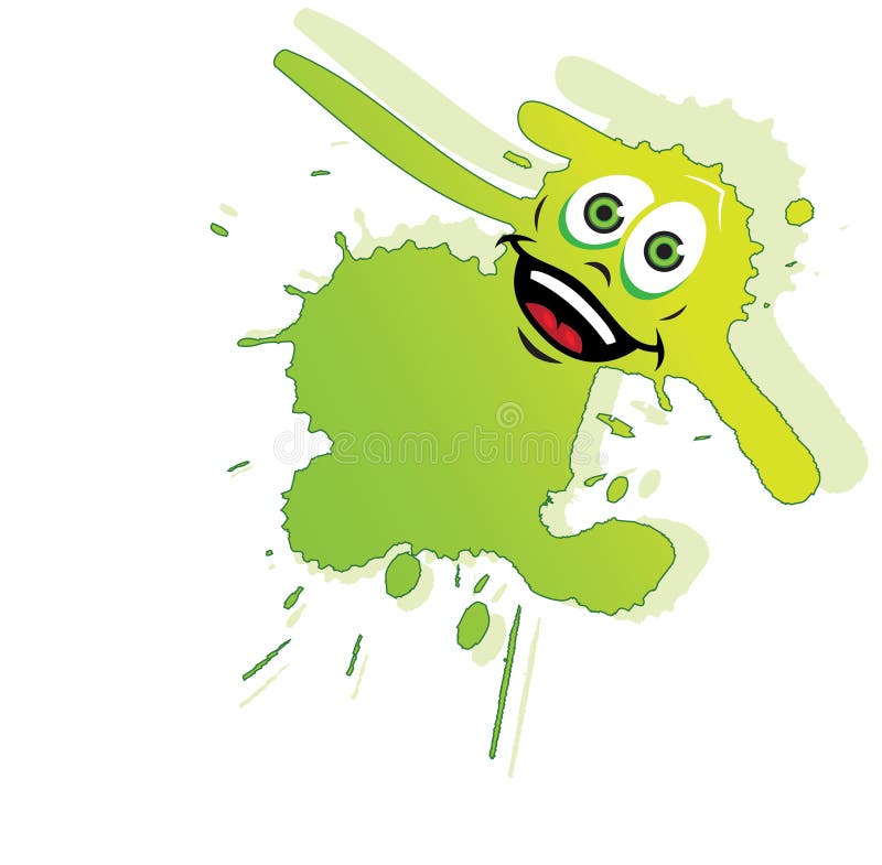Splash character stock illustration. Illustration of cartoon - 21264786
