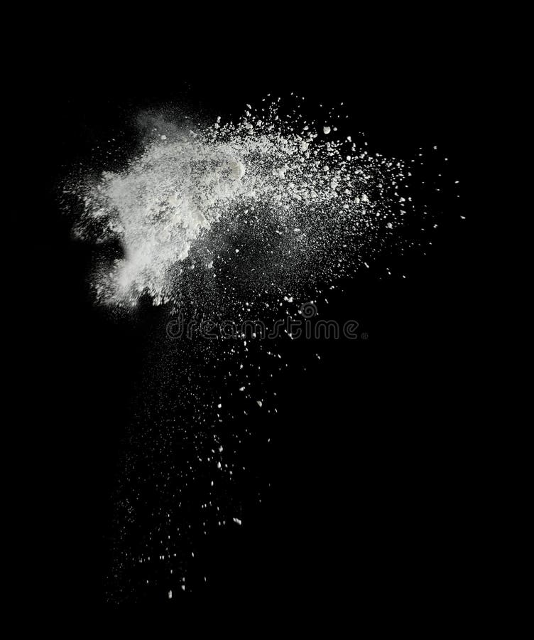 Splash Cloud of Wheat Flour Stock Photo - Image of powder, burst: 132299954