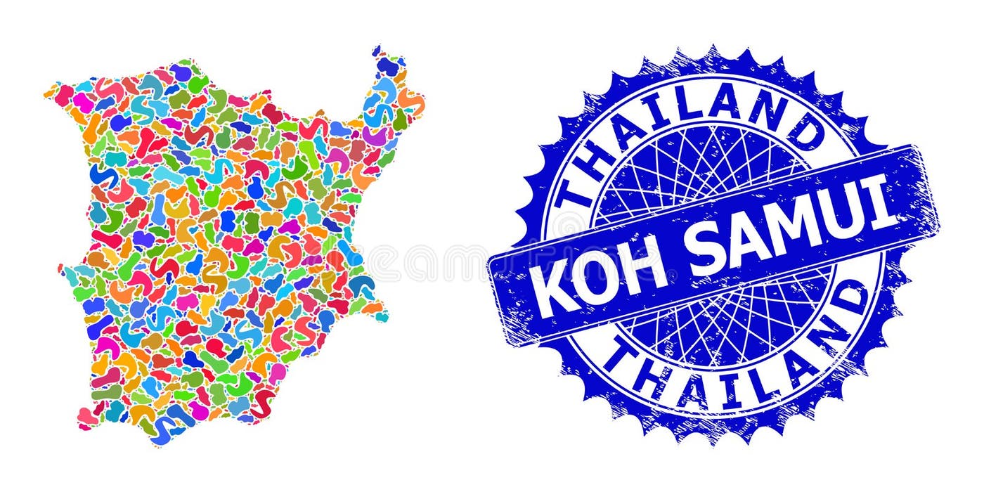 Koh Samui Map Stock Illustrations – 281 Koh Samui Map Stock ...