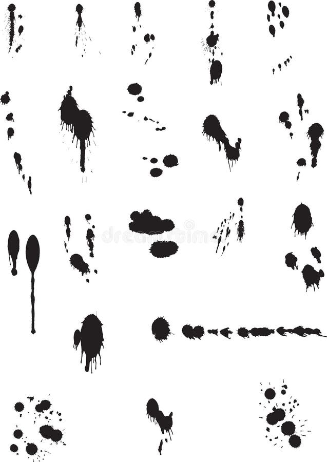 Splash collection stock vector. Illustration of liquid - 5222125