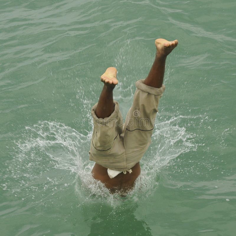 Splash Diving stock image. Image of courage, swim, splash - 16167753