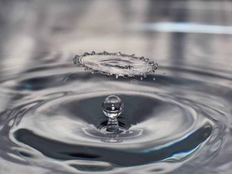 Splash drop of water stock image. Image of drop, beauty - 121863115
