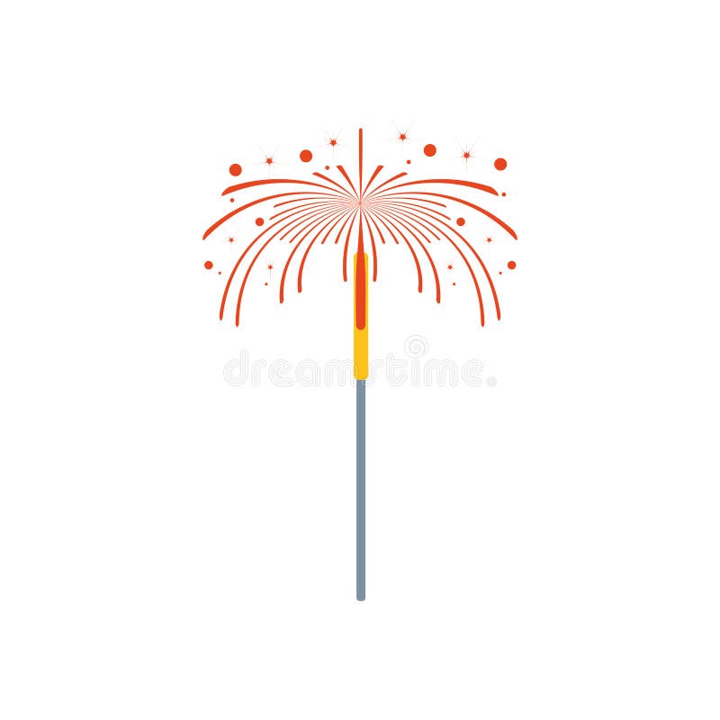 Fireworks Stick Stock Illustrations – 626 Fireworks Stick Stock ...