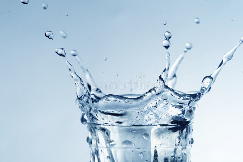 Water splash in glass stock image. Image of freshness - 19886333
