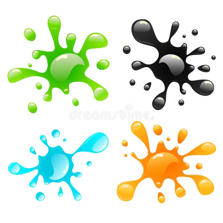 Splash graphics stock vector. Illustration of dirty, element - 6543282