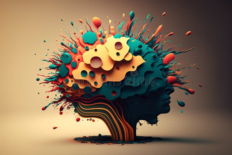 Exploded Brain Stock Illustrations – 17 Exploded Brain Stock ...