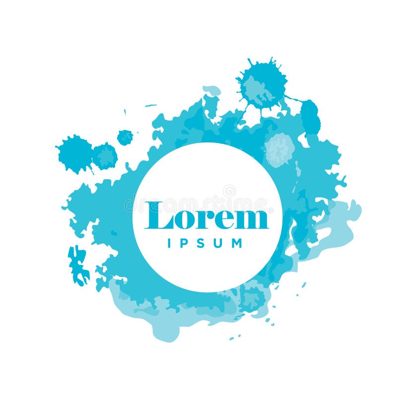 Splash label stock vector. Illustration of purple, label - 114127400