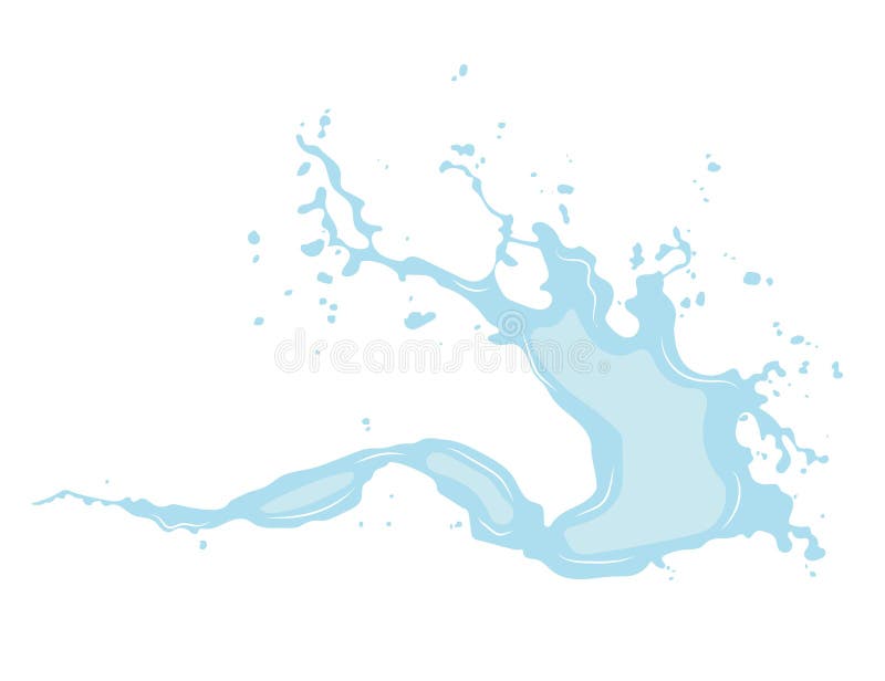 Splash liquid splash icon stock vector. Illustration of abyss - 276375839