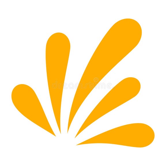 Splash Mark Accent Decoration Stock Vector - Illustration of ornament ...