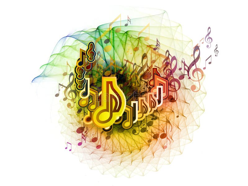 Splash of Music stock illustration. Illustration of audio - 22123708