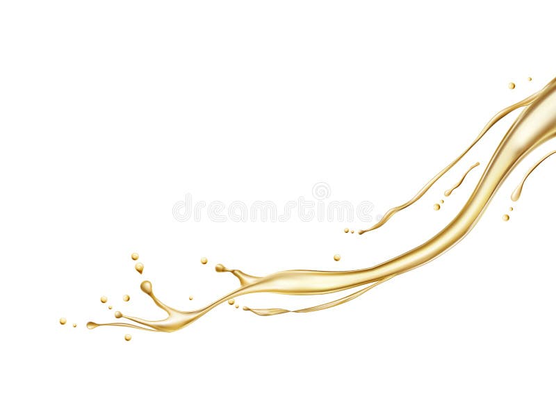 Splash of oil. stock vector. Illustration of abstract - 141813239