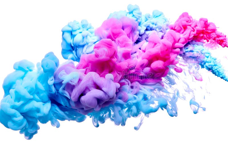 Colorful ink in water stock photo. Image of drip, light - 38968870