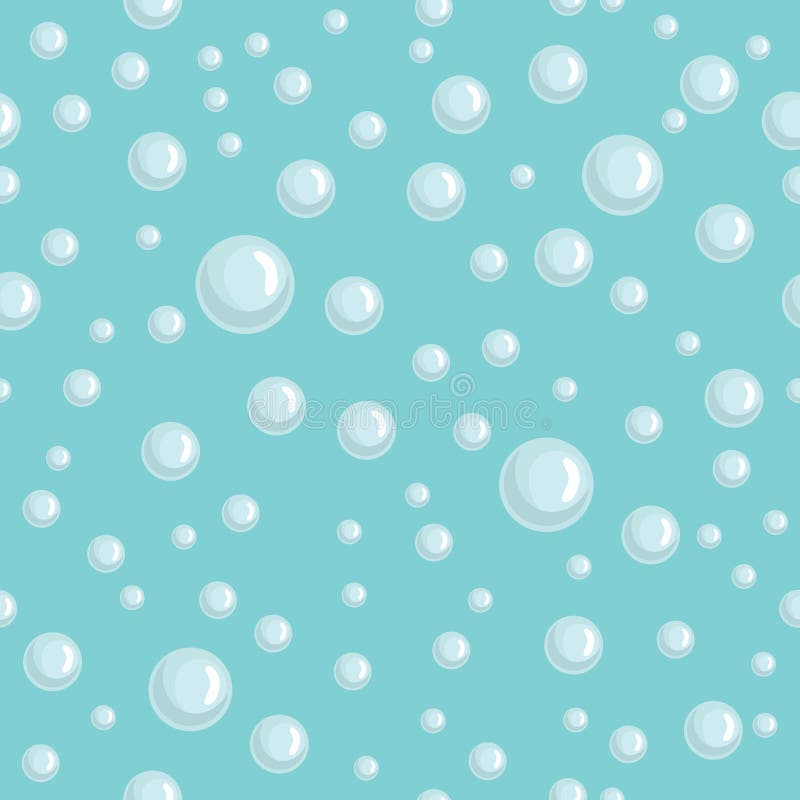 Splash Pattern. Elegant Retro Seamless Pattern with Drops Stock Vector ...