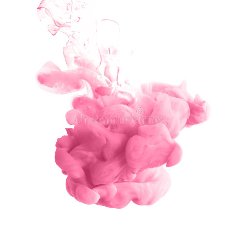 Splash of pink ink on grey stock image. Image of explosion - 156000381