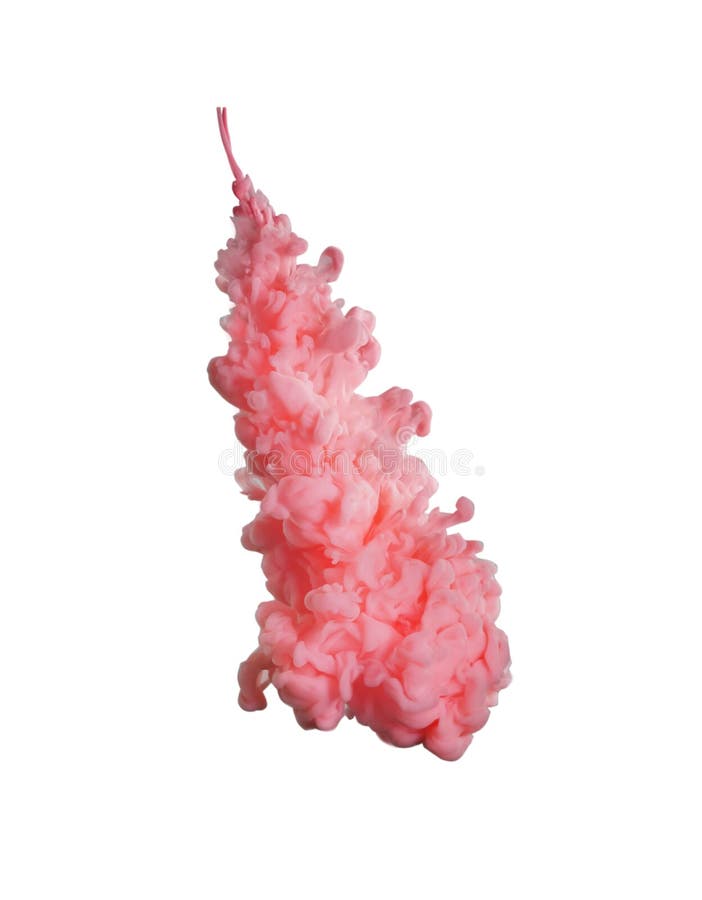 Splash of pink ink stock image. Image of pink, chemistry - 156844259