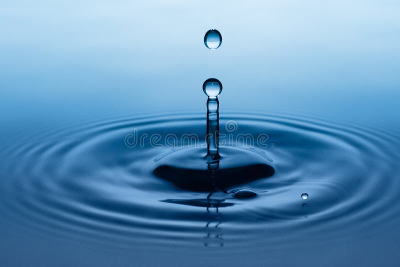 Falling drops of water stock photo. Image of shape, light - 126443484